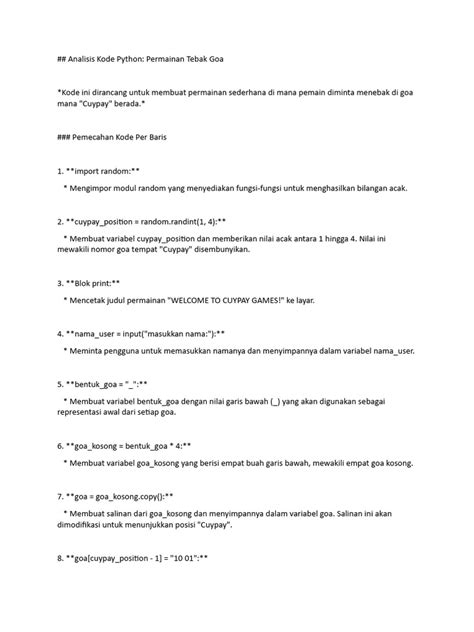 Analisis Kode Python Pdf
