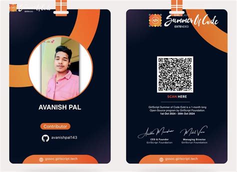 Avanish Pal On Linkedin Girlscript Opensource Gssoc2024