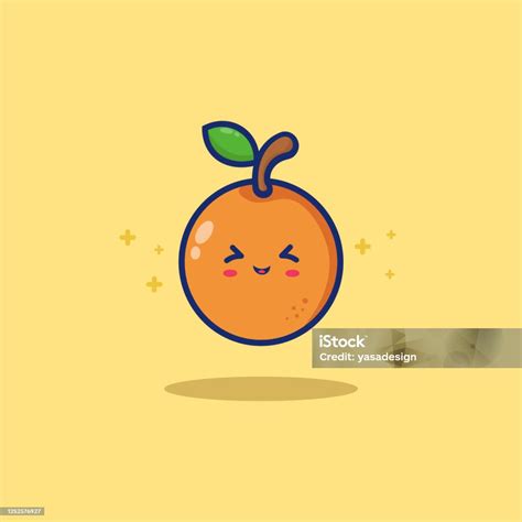 일러스트 오렌지 웹에 사용되는 귀여운 일러스트레이션 인포그래픽 아이콘 웹 또는 모바일 앱 프레젠테이션 아이콘 편집 가능한 Eps 파일 3차원 형태에 대한 스톡 벡터 아트 및