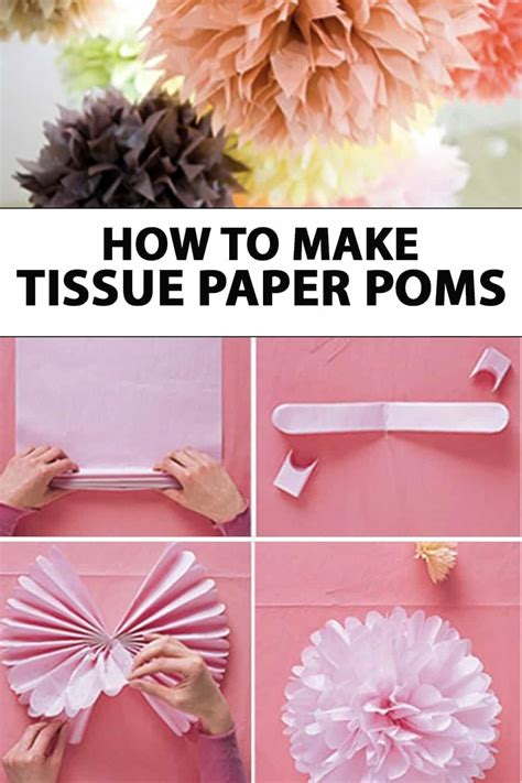 Diy Tissue Paper Pom Poms Artofit
