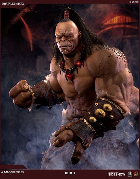 Mortal Kombat Goro Statue By Pop Culture Shock Sideshow Collectibles