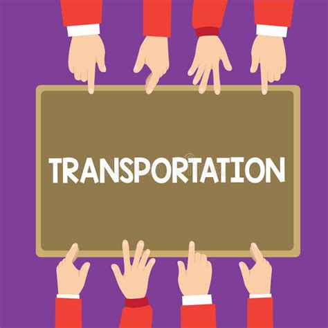 Conceptual Hand Writing Showing Transportation Business Photo Text