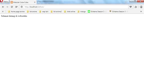Cara Membuat Web Sederhana Hanya Dengan Html Tanpa Css Bengkel Belajarku