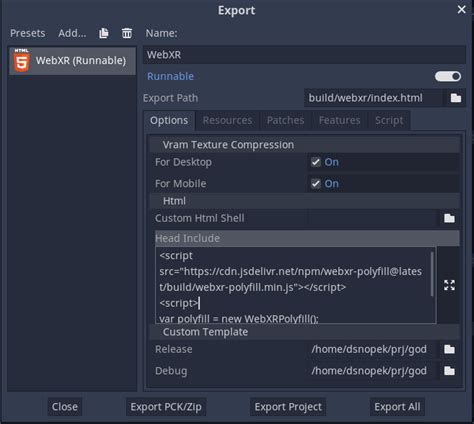 How To Make A Vr Game For Webxr With Godot 3 Snopek Games