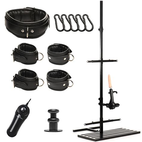 Amazon Com MASTER SERIES Ultimate Enforcer Forced Orgasm Tower With Sex Machine For Men Women