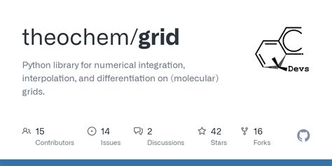 GitHub Theochem Grid Python Library For Numerical Molecular Integration Interpolation And