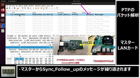 Ptpの時刻同期をwiresharkで解析テスト Youtube
