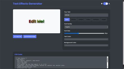 Text Effects Generator Using Html Css And Javascript With Source Code Sourcecodester Text Effects Generator Using Html Css And Javascript With Source Code Sourcecodester