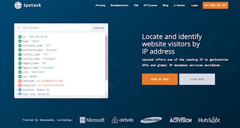 3 Free Geolocation Apis In Your Future Projects Ipstack Blog