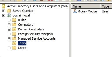 Import Users To Active Directory From A CSV File
