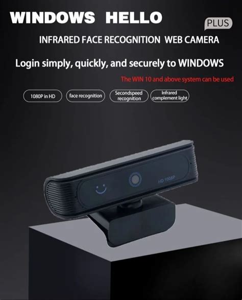 Windows Hello Face Recognition Webcam With 1080p Hd Resolution At ₹ 1500piece Web Camera In
