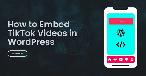 How To Embed TikTok Videos In WordPress