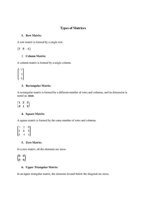 Matrix Pdf 172891 Matrices And Its Applications 4