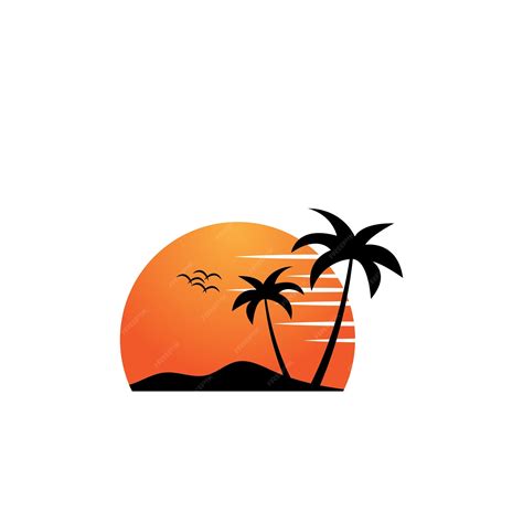 Sunset Vector Logo