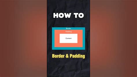 in css how to give border and padding part 20 shorts viralvideo