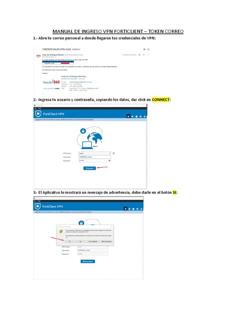 Manual Acceso Forticlient Token Correo 2023 Pdf