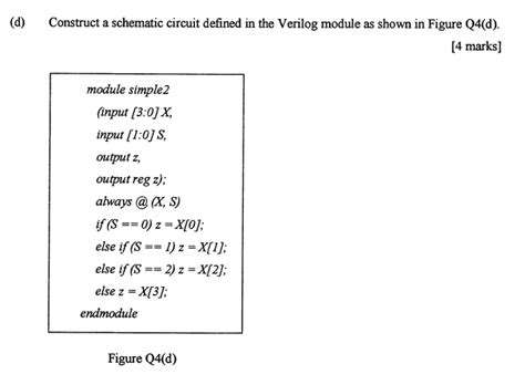 Solved D Construct A Schematic Circuit Defined In The Chegg