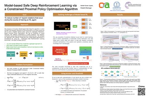 NeurIPS Poster Model-based Safe Deep Reinforcement Learning via a Constrained Proximal Policy ...