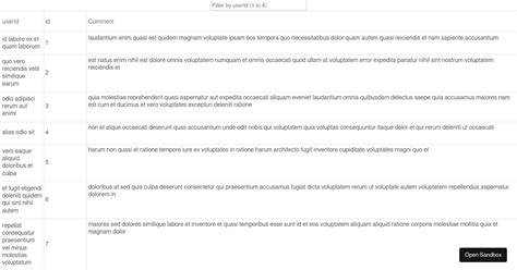 Jqxgrid React Function Component Codesandbox