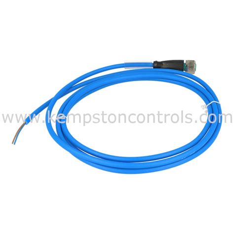 Pepperl Fuchs V1 G N 2m Pur P F Connector Cable M12 Female