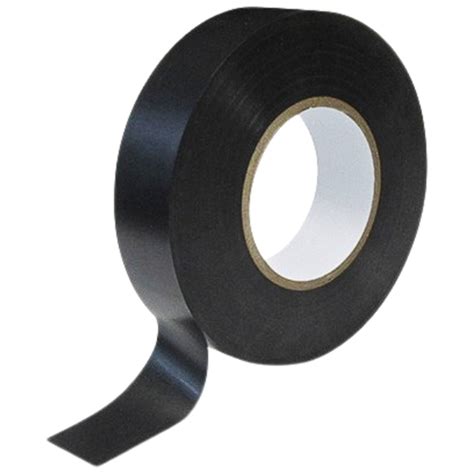 Electrical Pvc Insulation Tape Black 19mm 20m Roll Agency Spare