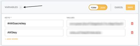 Workspace Variables Meiro Docs