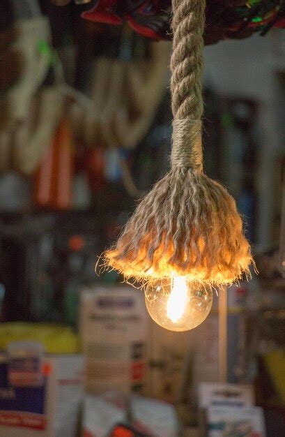 Premium Photo Decorative Antique Edison Style Light Bulbs