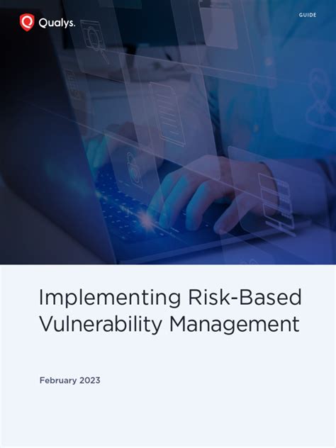 Implementing Risk Based Vulnerability Management Trurisk Pdf Vulnerability Computing
