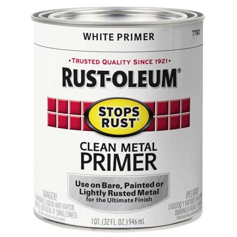 Rust Oleum Clean Metal Primer Paint