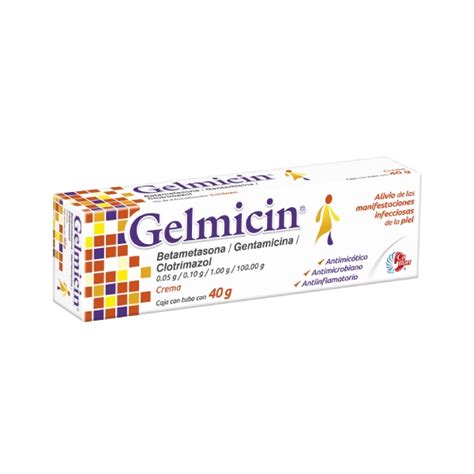 Gelmicin Crema 40 G Betametasona Clotrimazol Gentamicina