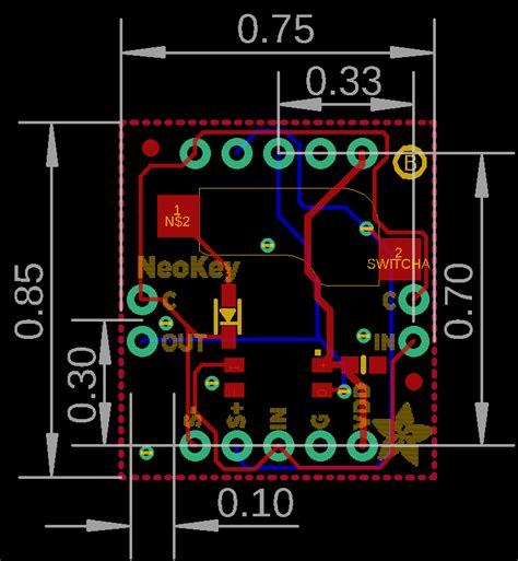 downloads neokey socket breakout with neopixel for mx and choc key