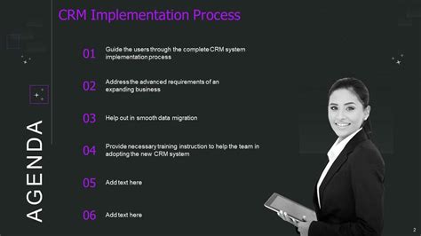 CRM Implementation Process Powerpoint Presentation Slides