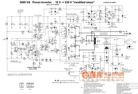 3000va Ups Power Supply Circuit Powersupplycircuit Circuit