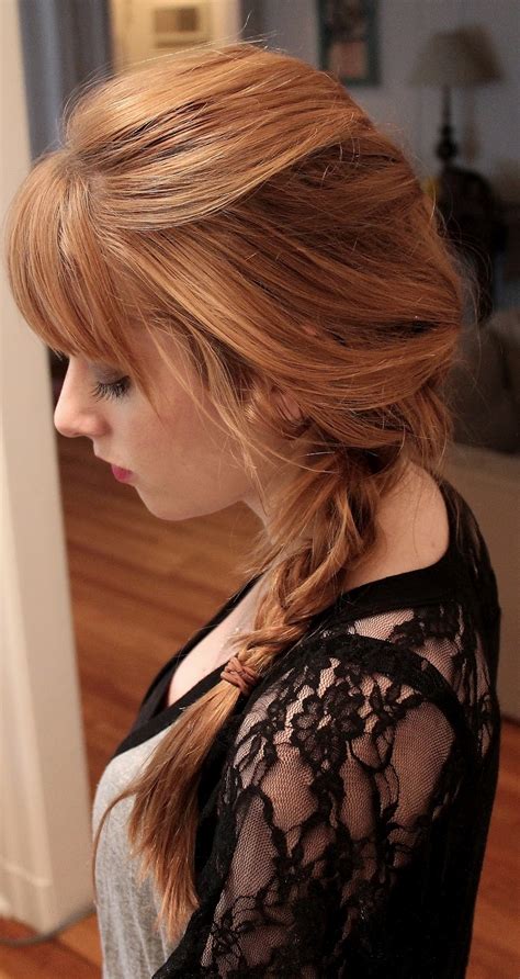 Outfit Inspirations Messy Braid