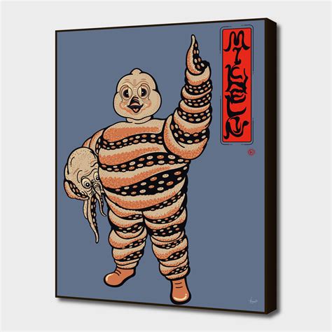 Octopus Michelin 16w X 20h X 2d Art Block Kzeng Jiang Touch