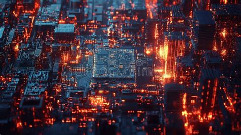 With Server And Data Center Cloud Computing Is A Concept Stock Image