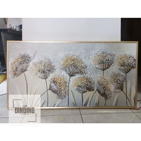 Jual Lukisan Abstrak Bunga Lili Cantik Shopee Indonesia
