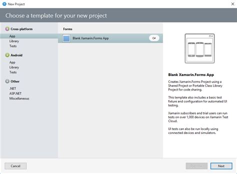 Building Android Apps With C Intro To Xamarin Forms CodeProject
