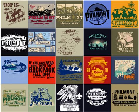 Philmont Custom Trek T Shirts Philmont Patches Classb® Custom