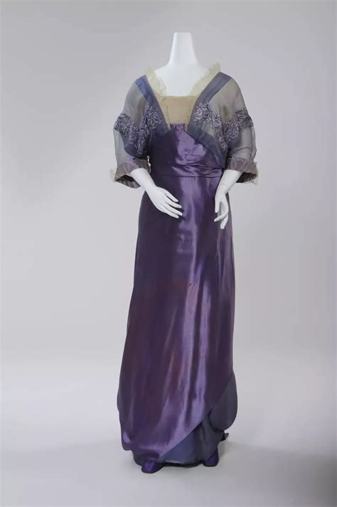 Soireekleid Wien Museum Online Sammlung Mode Des Frühen 20 Jahrhunderts Modegeschichte