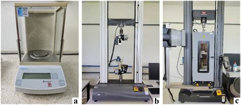 Equipments A Precision Scale B Instron 3365 C Instron 5969