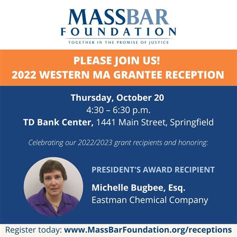 Congratulations To Michelle Bugbee For Receiving The Massachusetts Bar