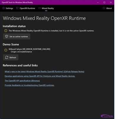 openxr crash r vrgaming