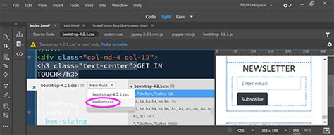 Re Styling CSS Branched From Problems With Css D Adobe Support Community 10487948
