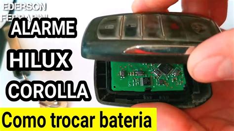 🔴abrir Controle E Trocar Bateria Hilux Toyota Youtube