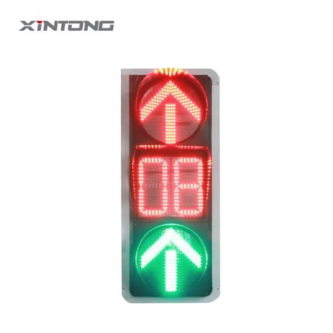Pedestrian Countdown Timer LED Traffic Signal Light Housing Control System Light And LED