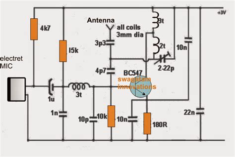 How To Build A Spy Circuits FM Bug Transmitters Making Easy Circuits