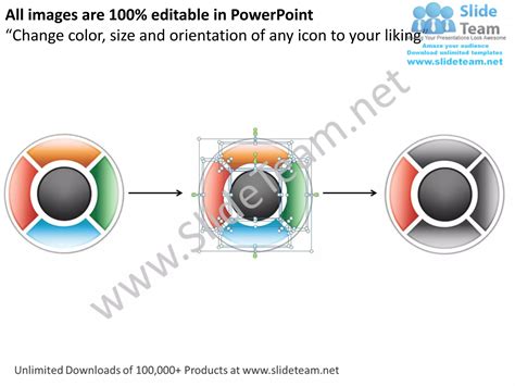 Circular Progress Layout 4 Stages Powerpoint Templates 0712 Pdf
