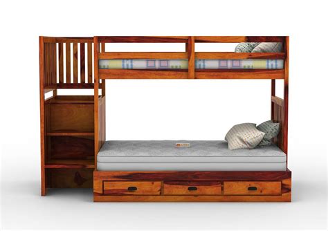 Stancy Bunk Bed With Storage Stylish And Space Saving Solution