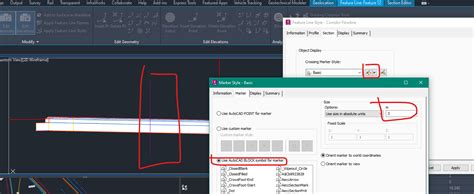 Solved Feature Line Showing In Section Editor Autodesk Community